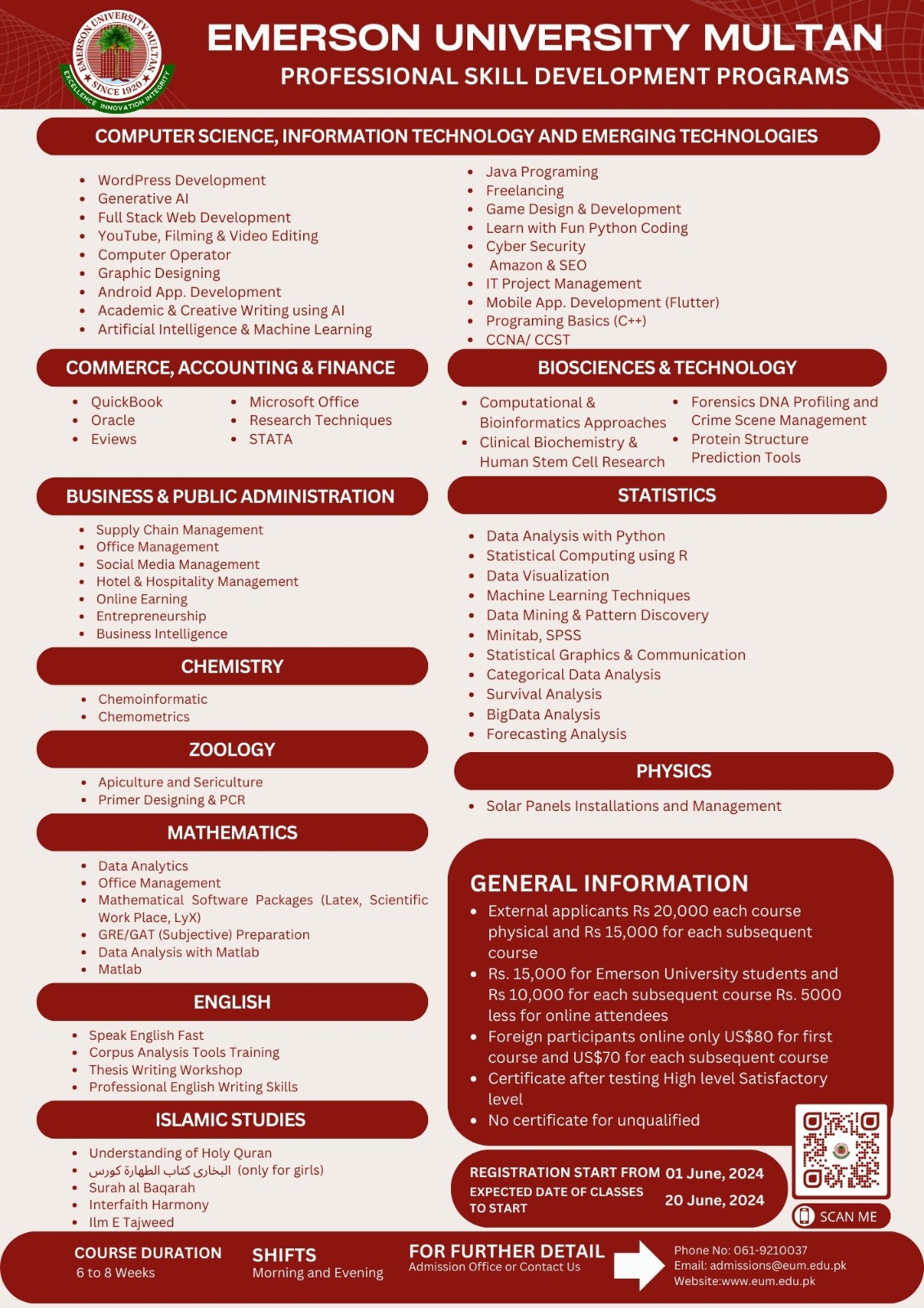 News – Emerson University Multan